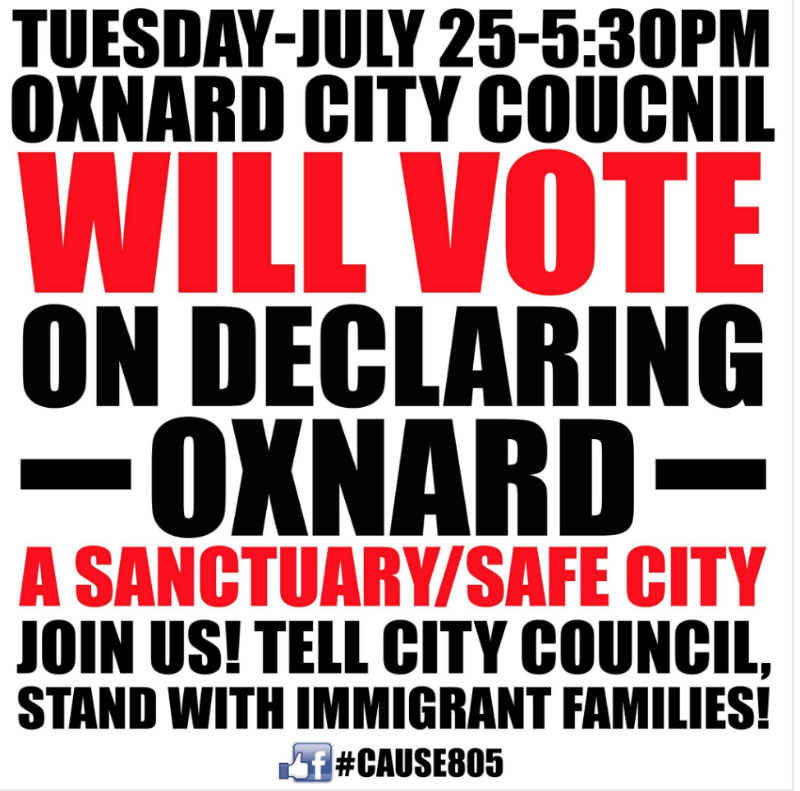 Standing Indivisible – Local Immigration Action List – INDIVISIBLE VENTURA