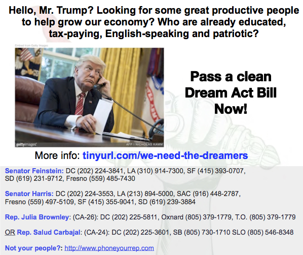 Hey, Mr. President… – INDIVISIBLE VENTURA