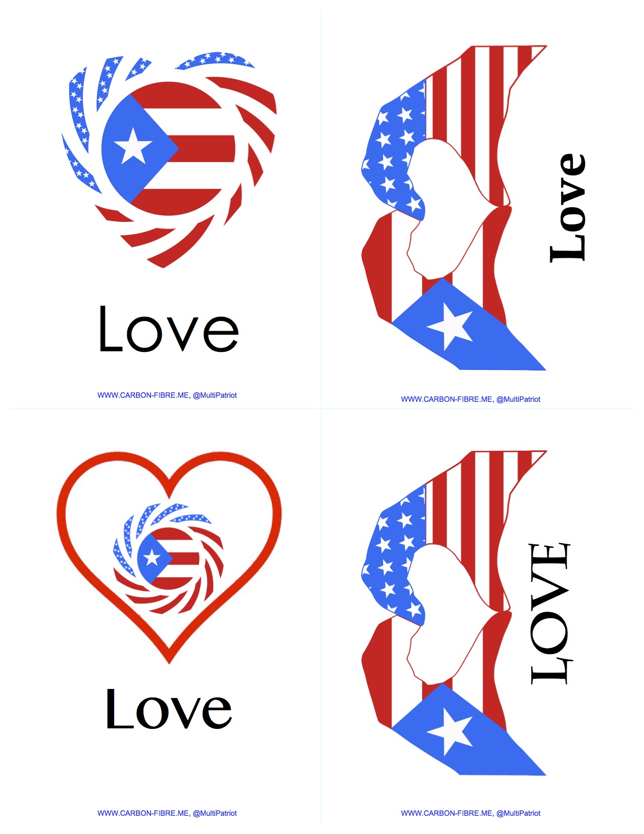 “Love” postcards – INDIVISIBLE VENTURA