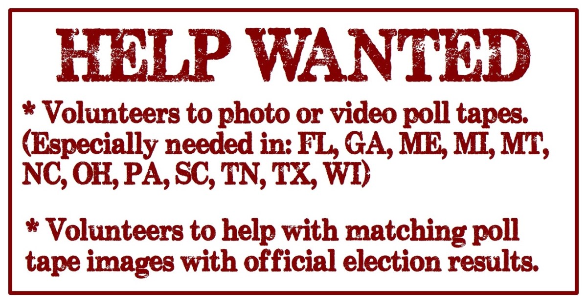 “What the heck is a poll tape and why is it so important ...