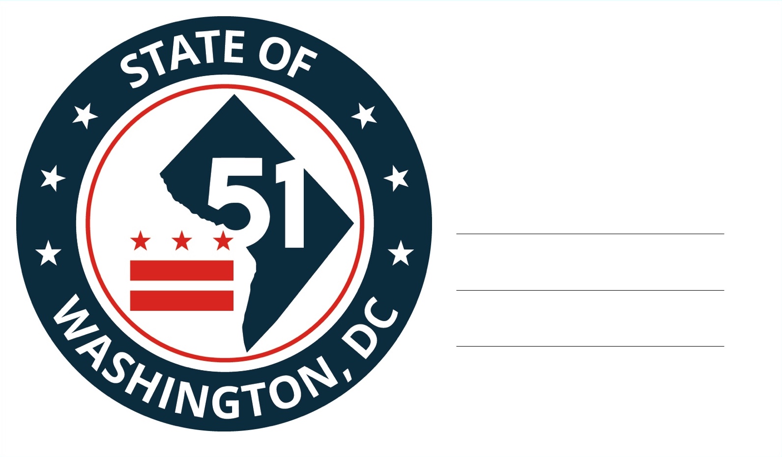 Postcards for Washington DC statehood campaign. – INDIVISIBLE VENTURA