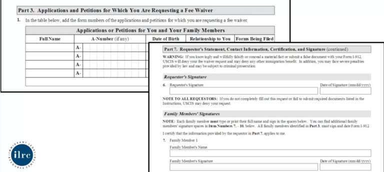 Applying for Citizenship-Form I-912 Fee Waiver and Form I-942 Reduced ...