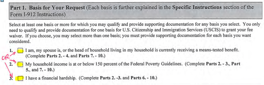 Applying for Citizenship-Form I-912 Fee Waiver and Form I-942 Reduced ...