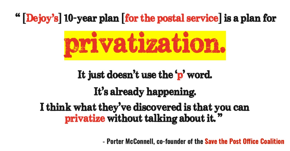 The Postal Service Reform Act passed, but the biggest risk to the USPS ...